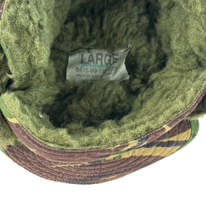 Other British Army Green Woodland Camouflage Winter Trapper Hat | Grailed