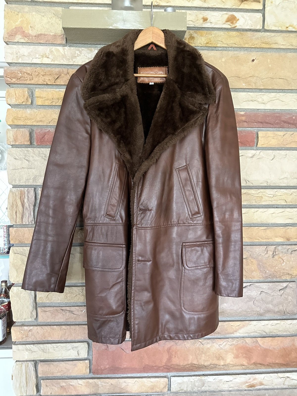Made In Usa × Streetwear × Vintage Vintage William Barry Leather Faux ...