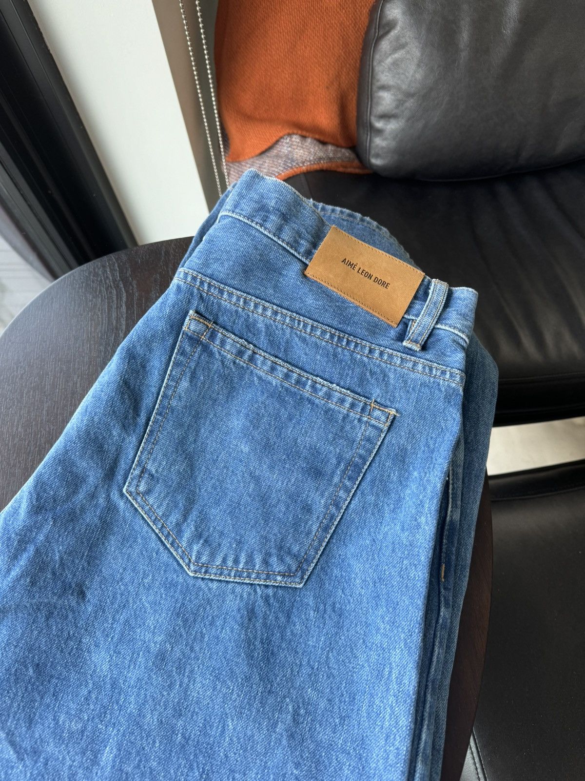 Aime Leon Dore Aime Leon Dore Japanese Selvedge 5-Pocket Light Wash ...