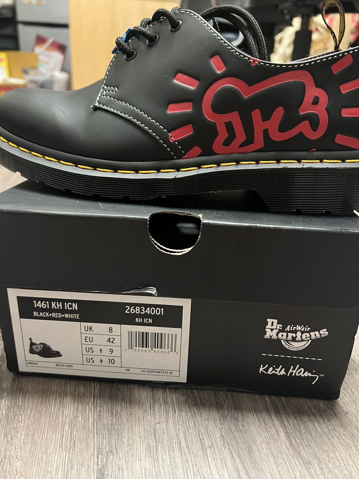Dr. Martens × Keith Haring 1461 Dr. Martens X Keith Haring | Grailed