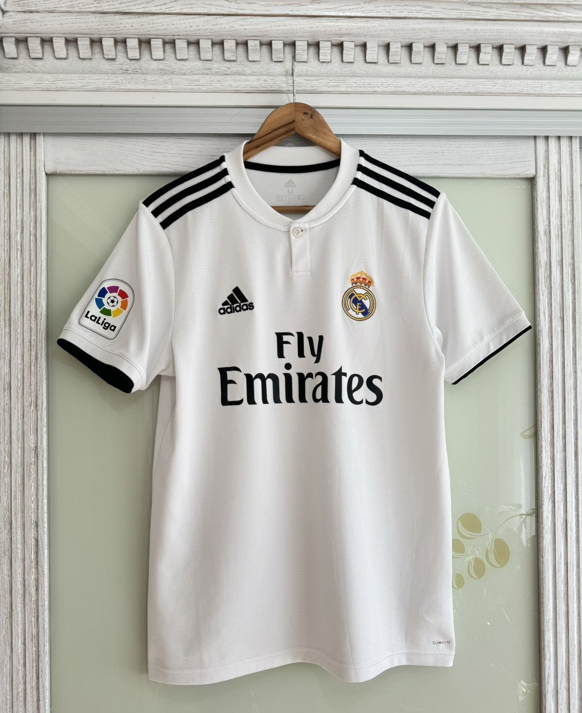 Adidas × Real Madrid × Soccer Jersey Real Madrid 2018-2019 Home Soccer ...