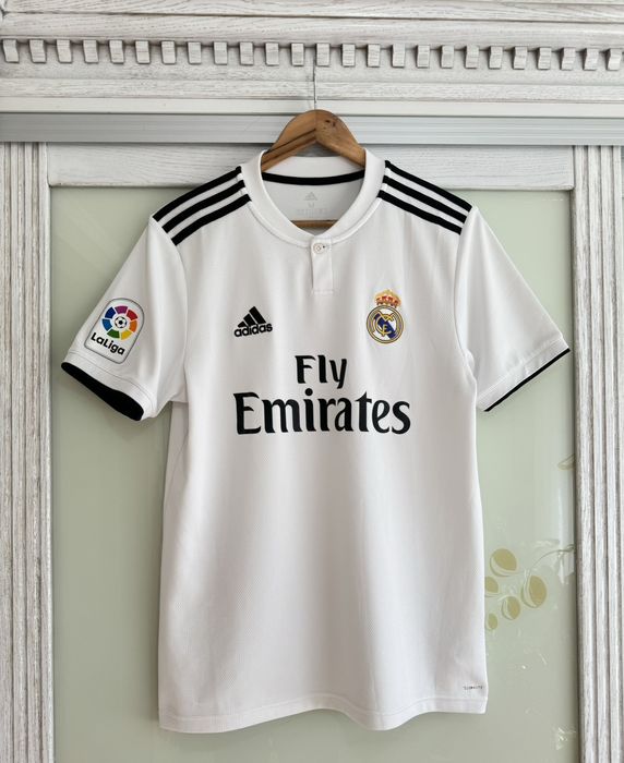 Adidas Real Madrid 2018-2019 Home Soccer Jersey Football Shirt Kit ...