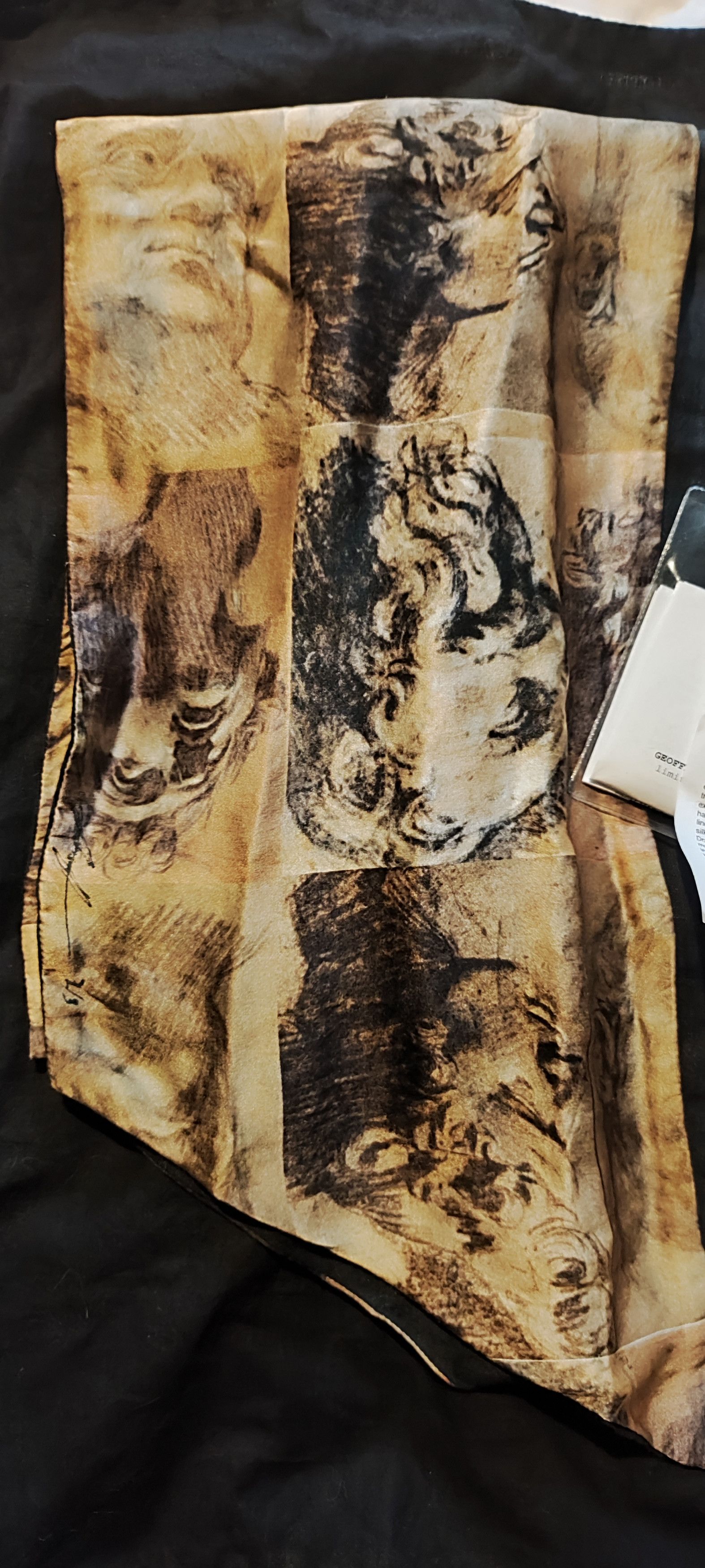 Geoffrey B. Small Como Silk HUT05 Scarf | Grailed