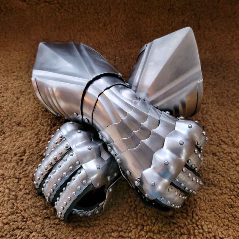 Vintage Balenciaga Inspiration Chevalier Knight Guantlets / Gloves ...