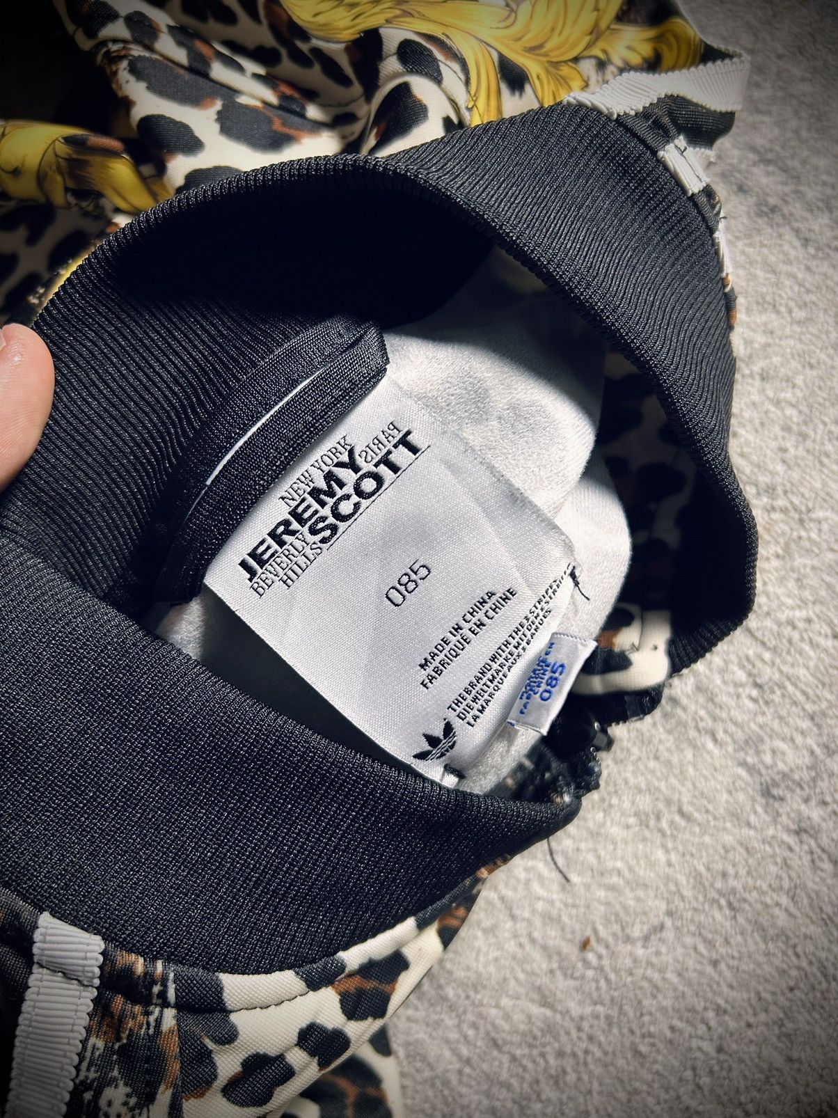 Adidas × Jeremy Scott jeremy scott adidas leopard print track jacket ...