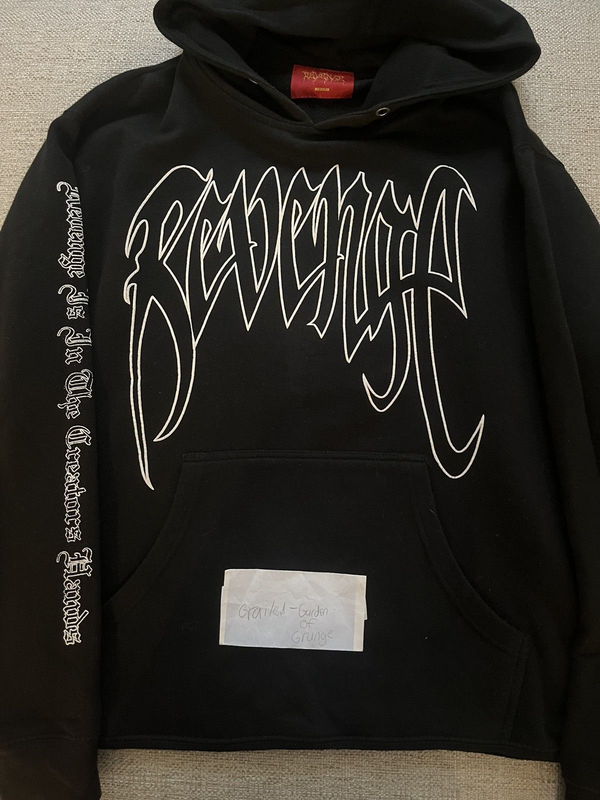Revenge Revenge Outline Kill Hoodie | Grailed