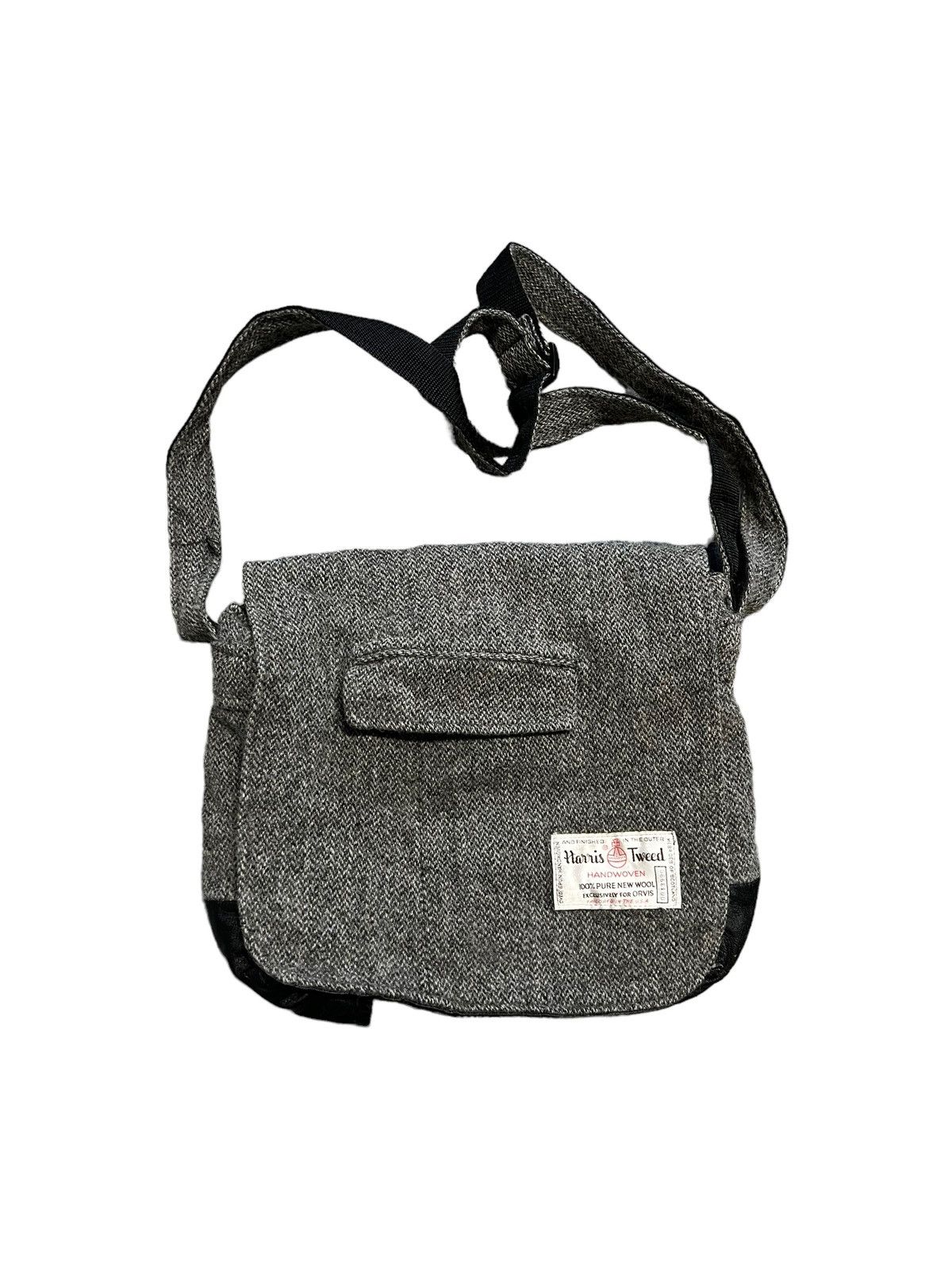 Avant Garde × Harris Tweed × Vintage Avant Garde Harris Tweed Messenger ...