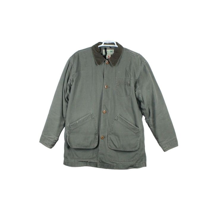 L.L. Bean LL Bean Men's Removable PrimaLoft Plaid Liner Field Coat ...