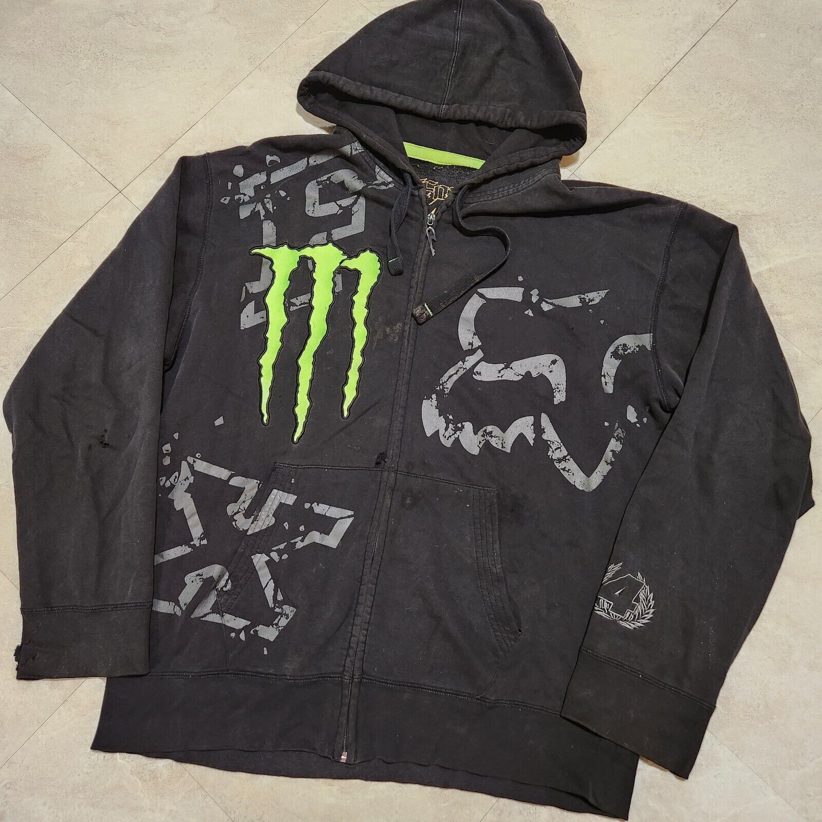 Fox Racing FOX Racing X Monster Energy Ricky Carmichael #4 Motocross ...