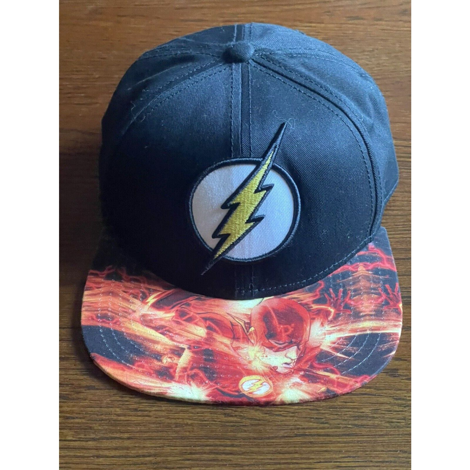 Vintage DC Comics The Flash Licensed Embroidered Logo Snapback Cap Hat ...