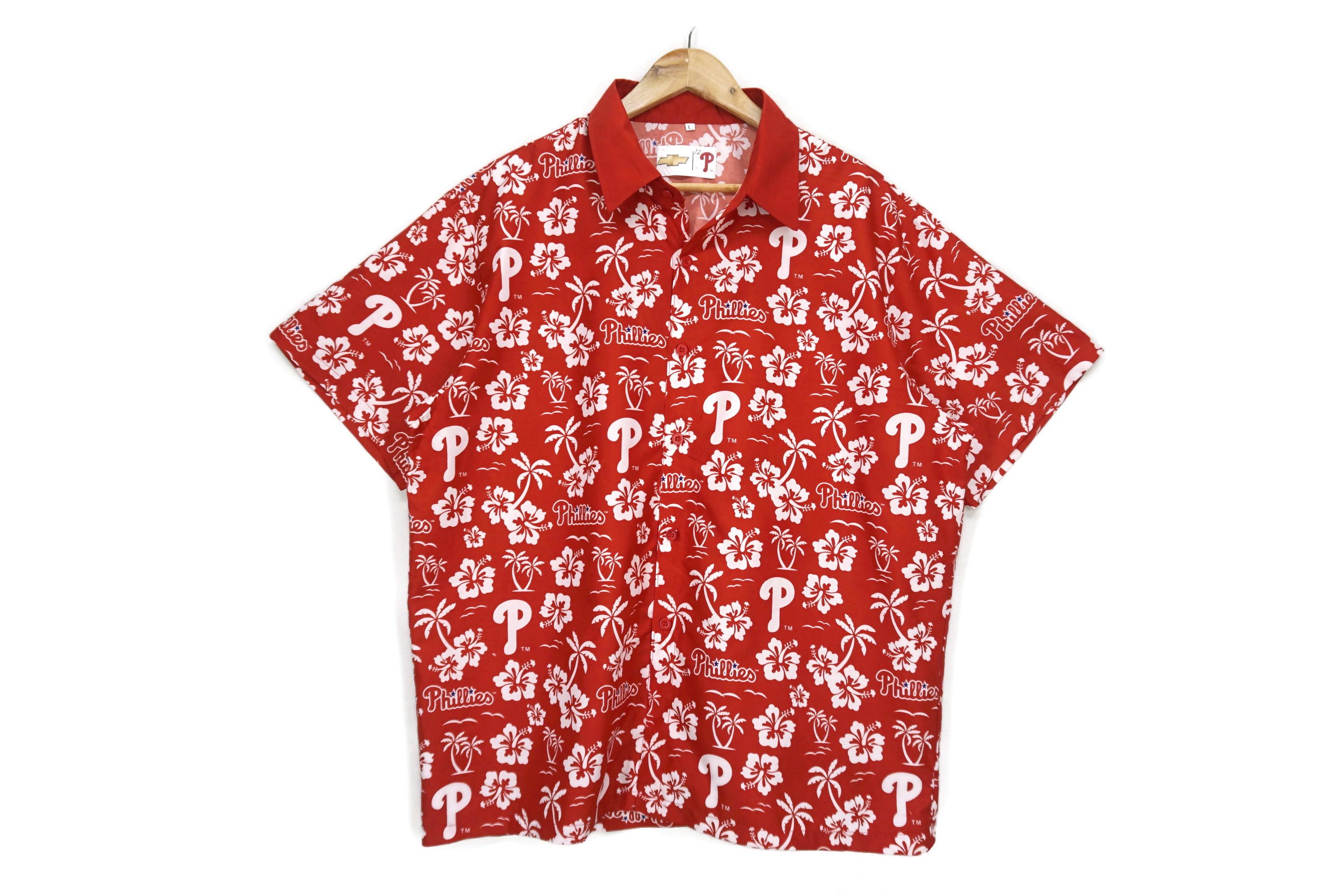 Aloha Wear × MLB × Sports Specialties Philadelphia Phillies Hawaiian ...