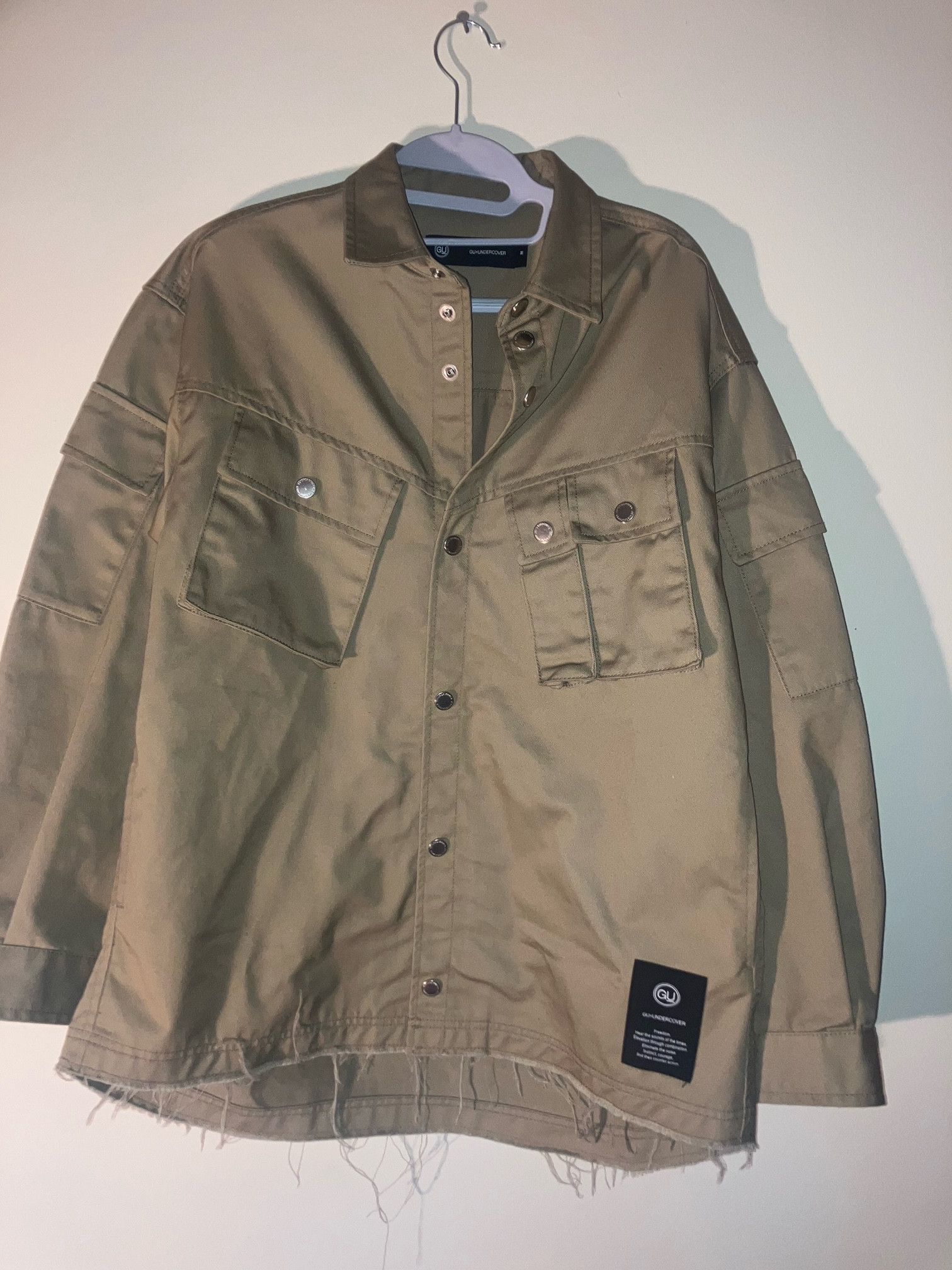 Undercover GU x Undercover Military Shirt Jacket | Grailed