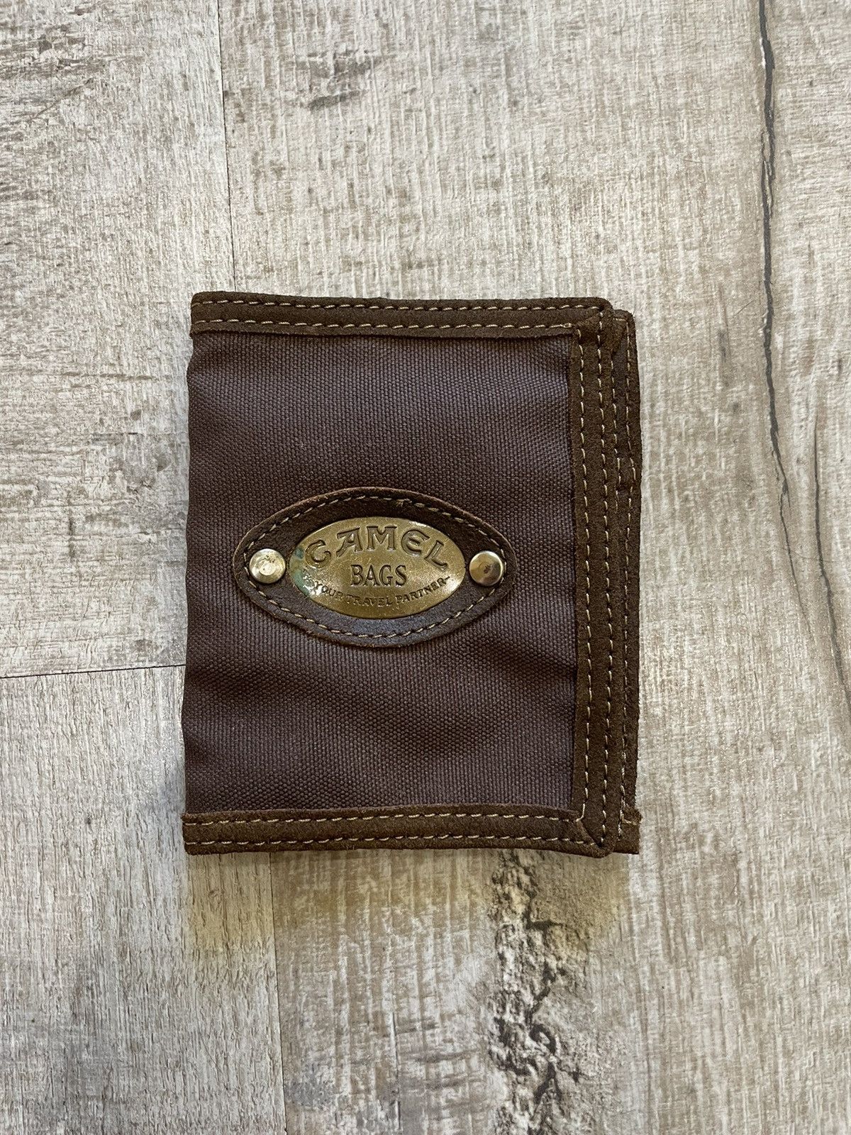 Camel × Marlboro × Vintage 90s Vintage Camel Brown Wallet | Grailed