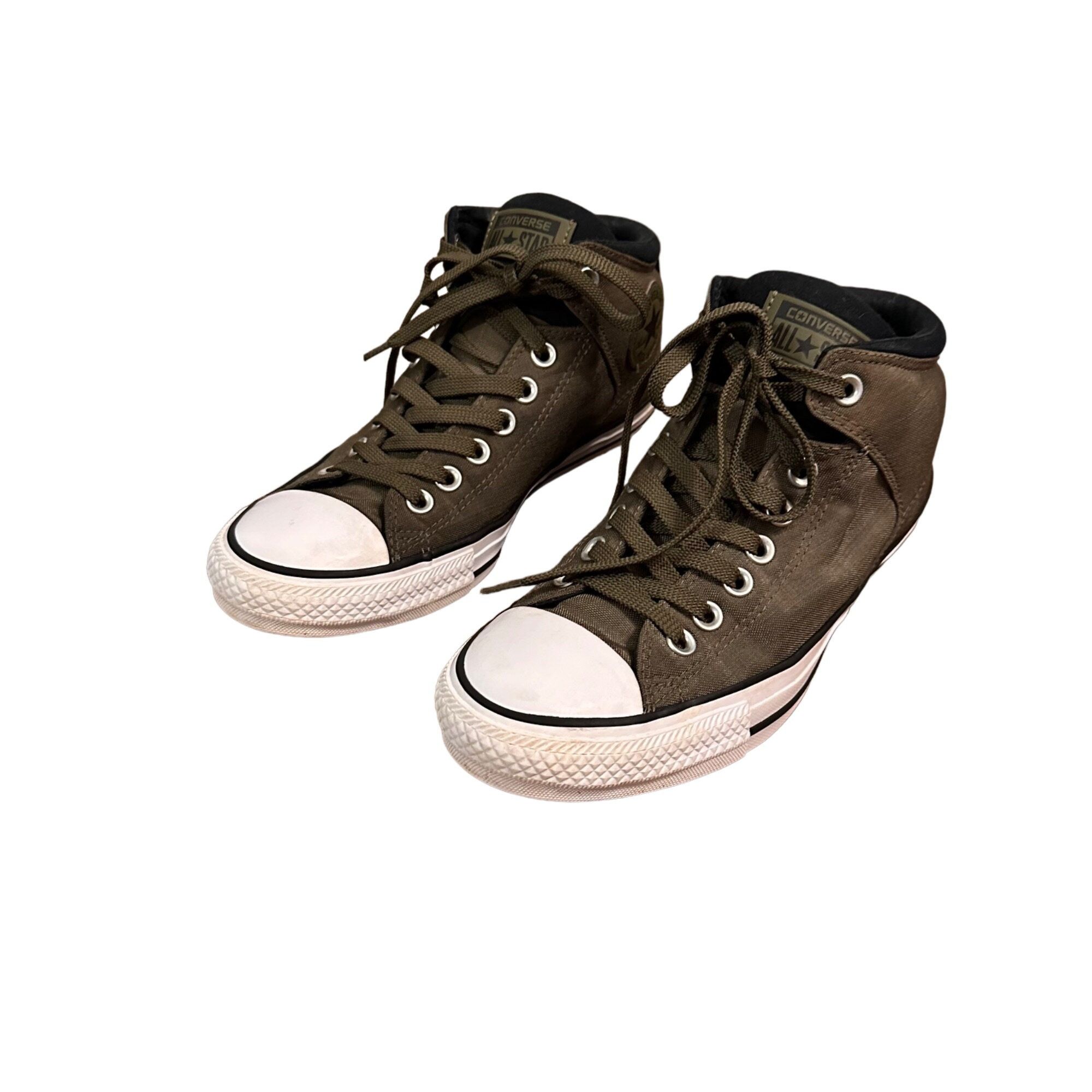 Converse Converse Chuck Taylor All Star High Street Medium Olive blac ...
