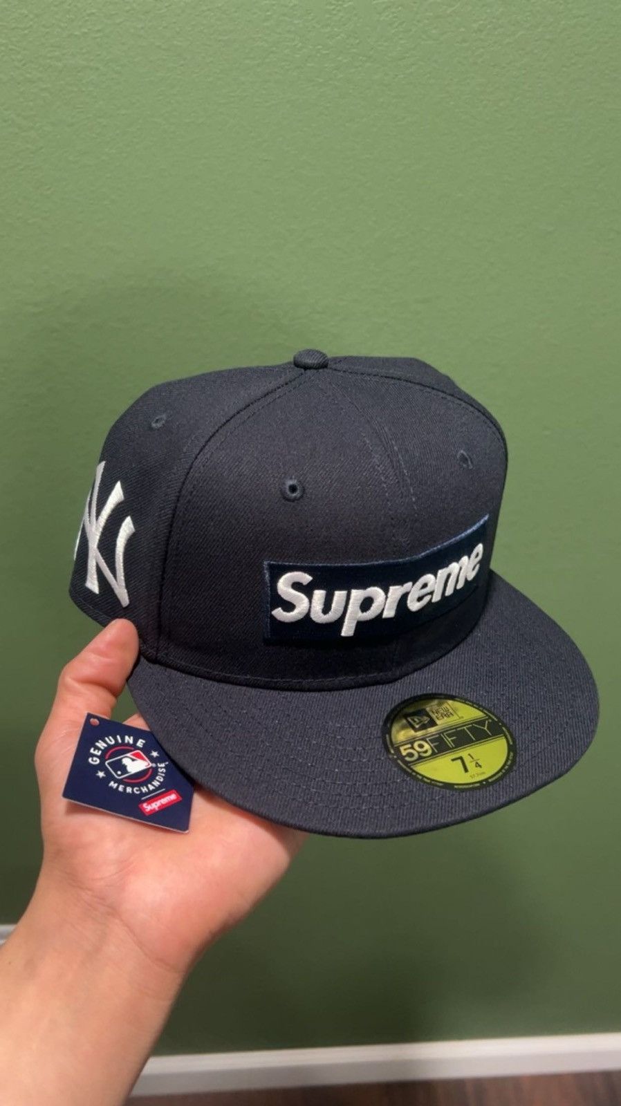 Supreme MLB x Supreme Box Logo New York Yankees | Grailed