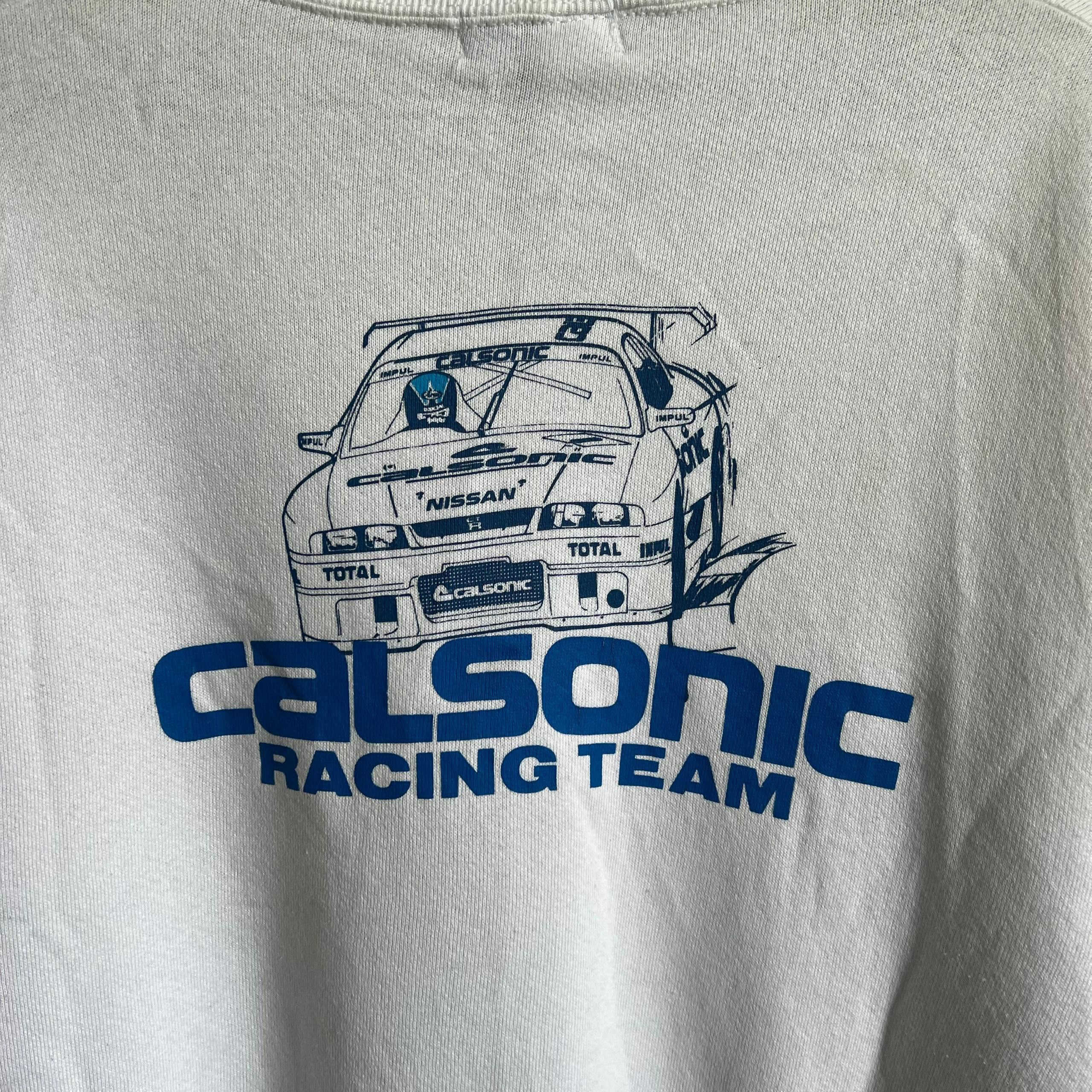 Japanese Brand × Racing × Vintage CALSONIC VINTAGE SWEATSHIRT | Grailed