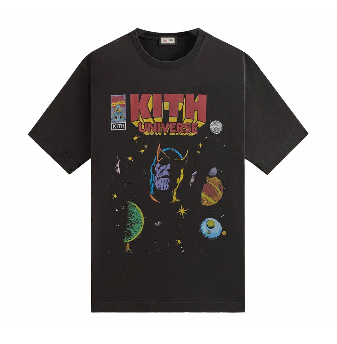 Kith Kith x Marvel Universe Graphic Vintage Tee | Grailed