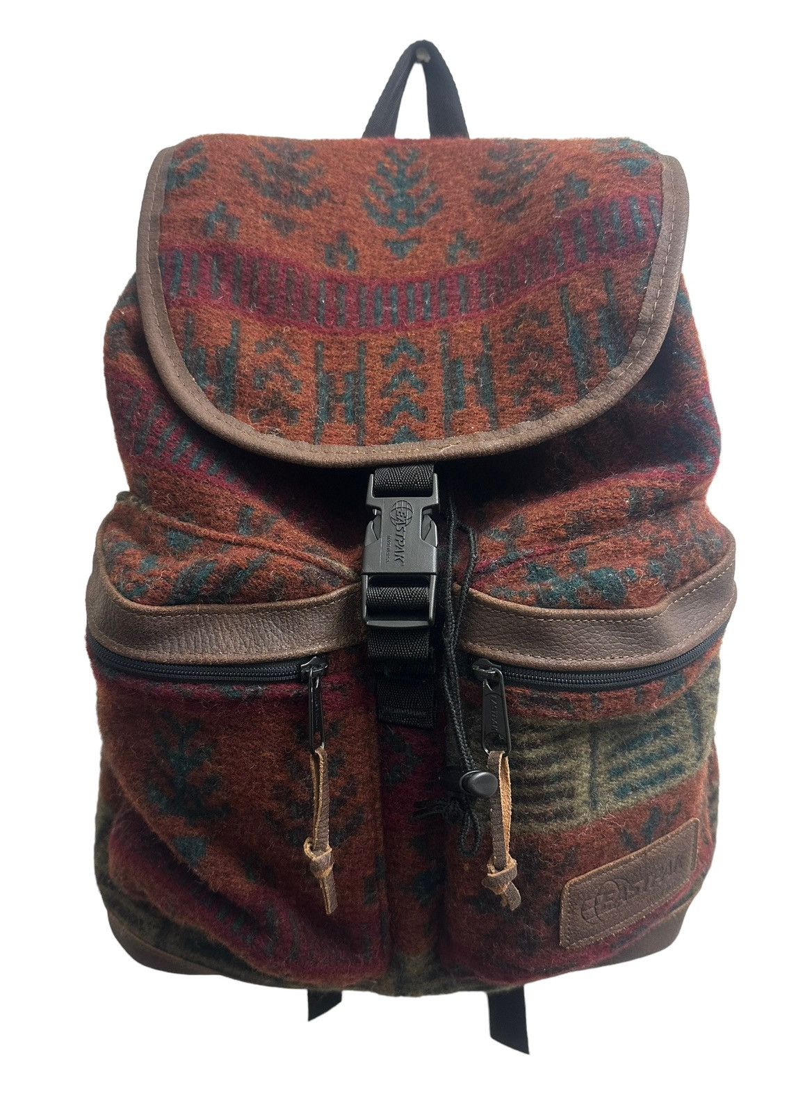 Archival Clothing Vintage Eastpak Southwestern Native Navajo Wool ...