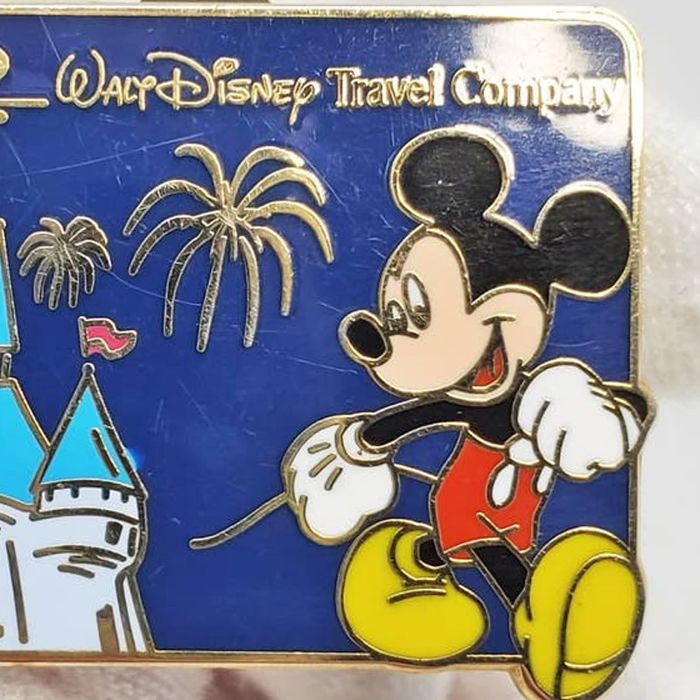 Disney Walt Disney Travel Company Limited Edition Mickey Castle Pin ...