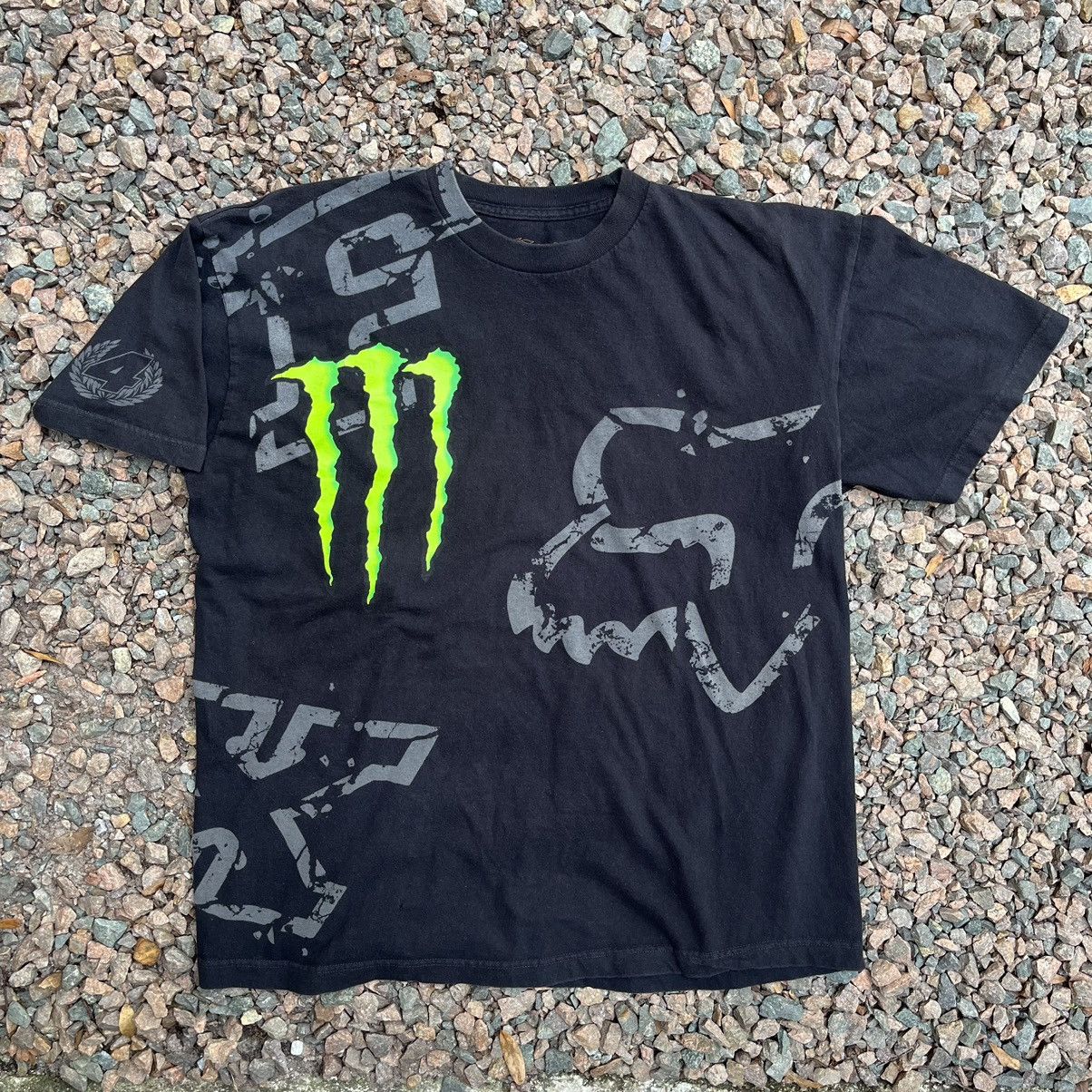 Fox Racing Fox Racing x Monster Energy x Ricky Carmichael AOP tee | Grailed