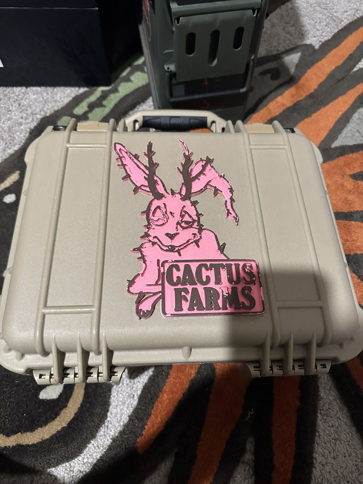 Travis Scott Travis Scott military box friends and family | Grailed