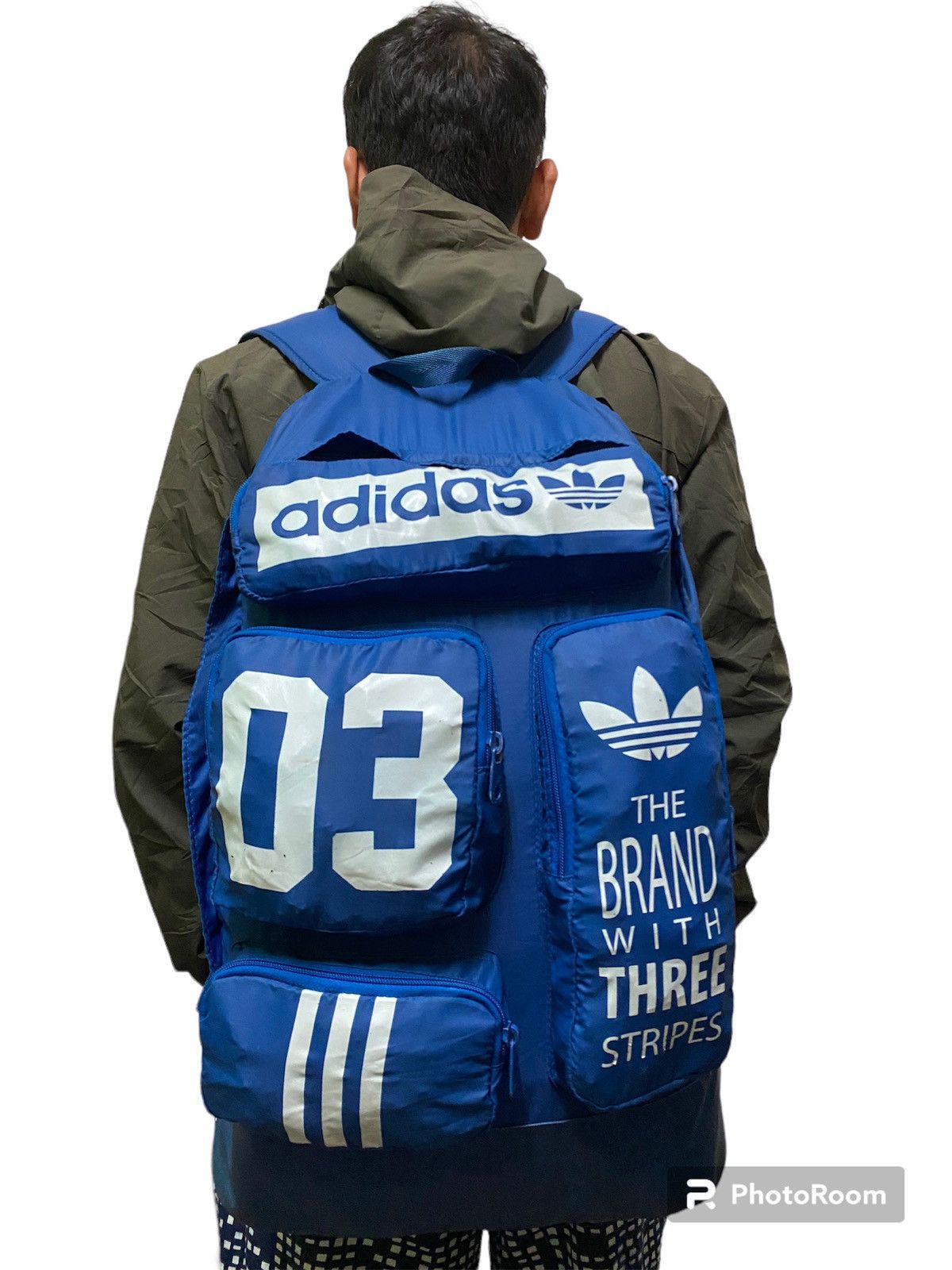 Adidas 💥RARE💥VINTAGE ADIDAS BACKPACK MULTIPOCKET TRAVEL CAMPAIGN | Grailed