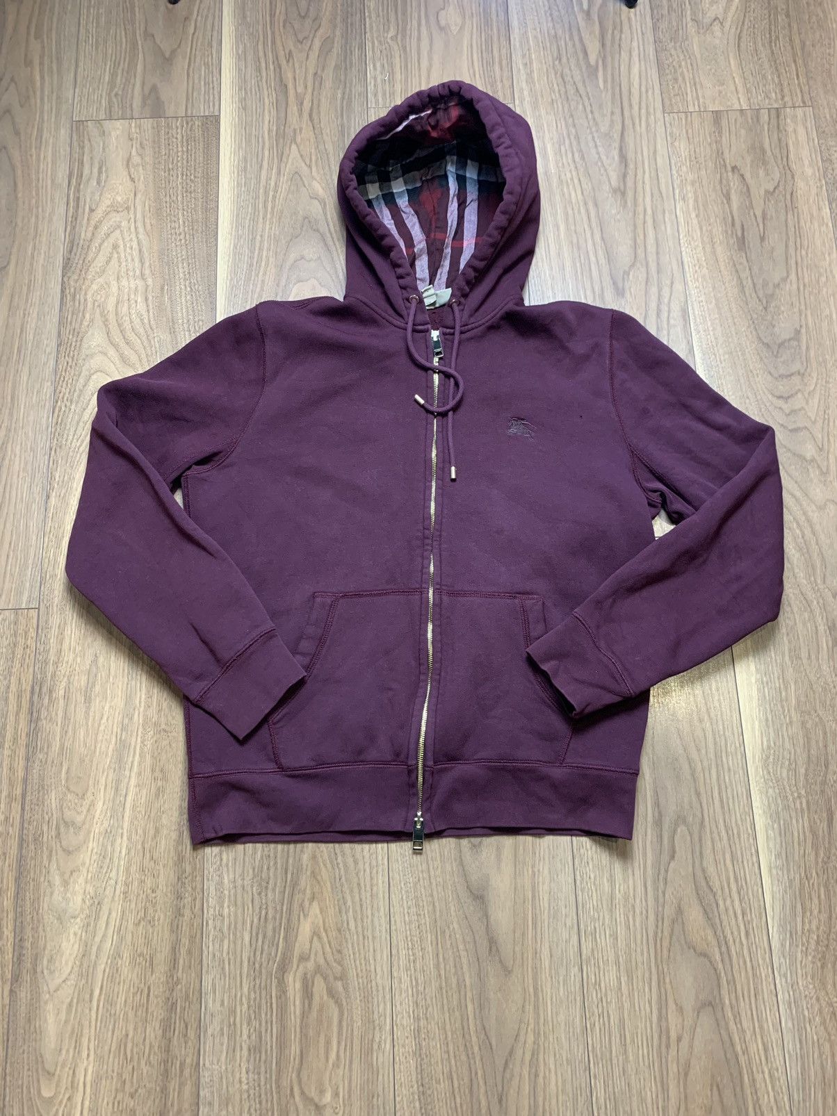 Burberry Burberry Zip Up Hoodie | Grailed