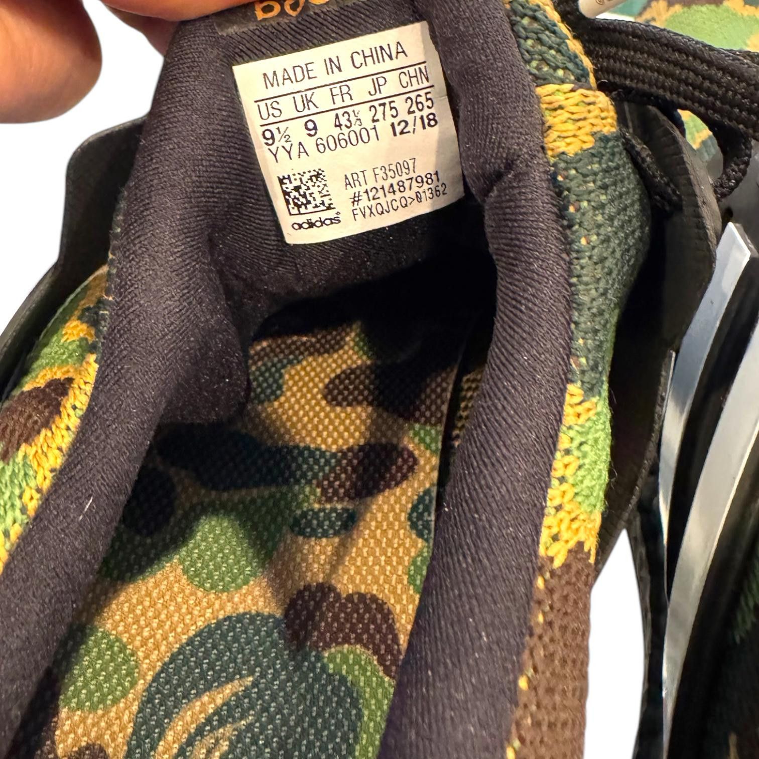 Designer Adidas x A Bathing Ape - Ultra Boost 4.0 BAPE Camo Sneakers ...