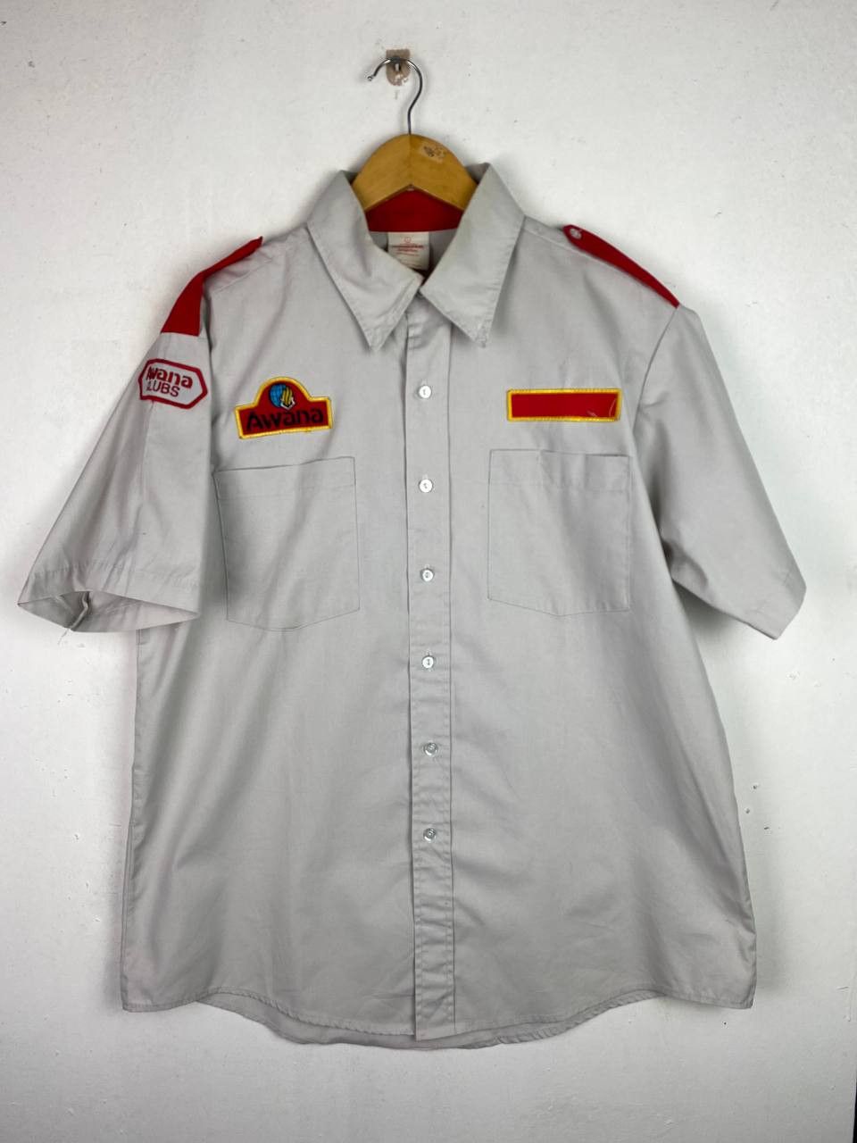 Avant Garde × Uniform Wares awana club uniform shirt big logo back ...