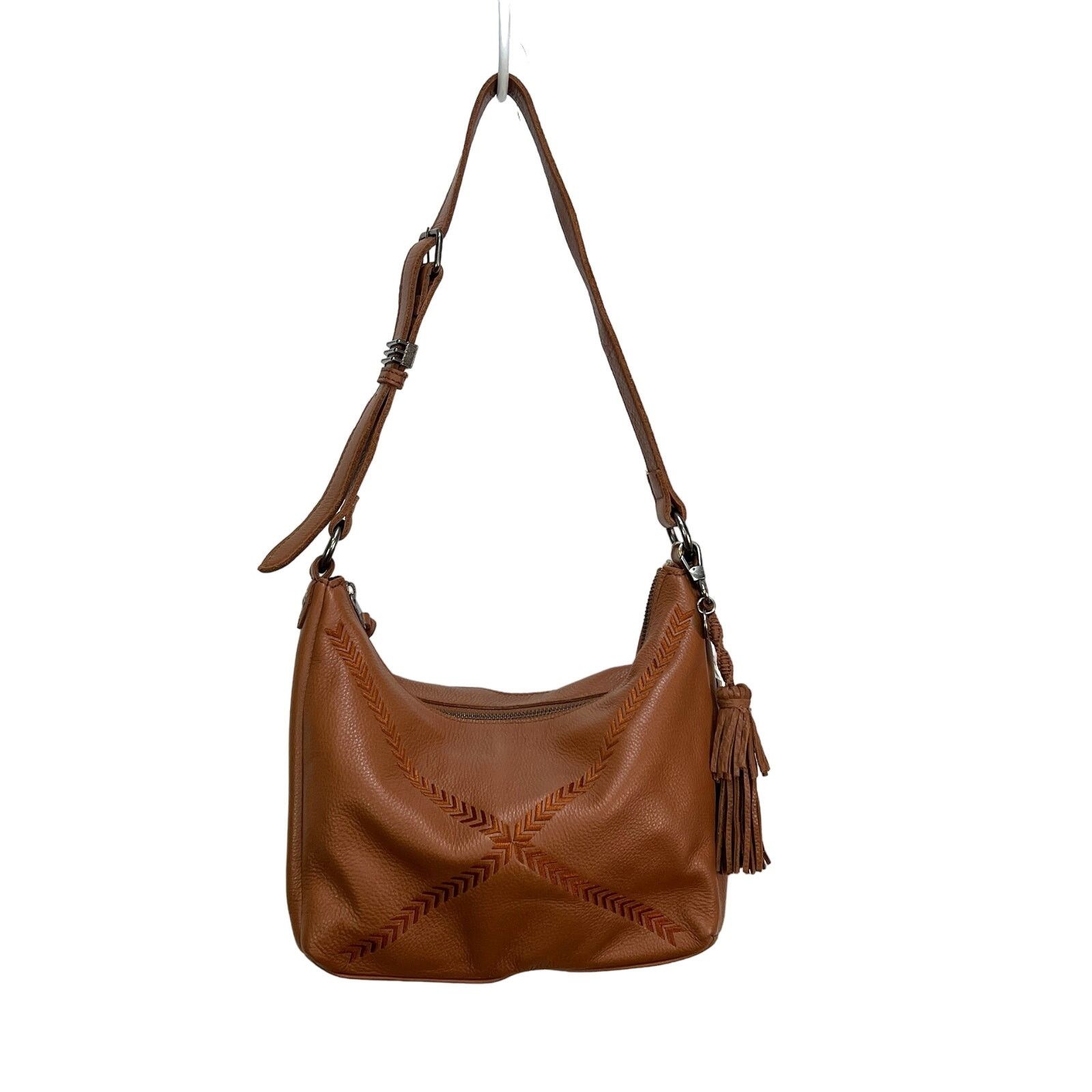 The Sak The Sak Collective Kyetra Brown Leather Shoulder Bag | Grailed