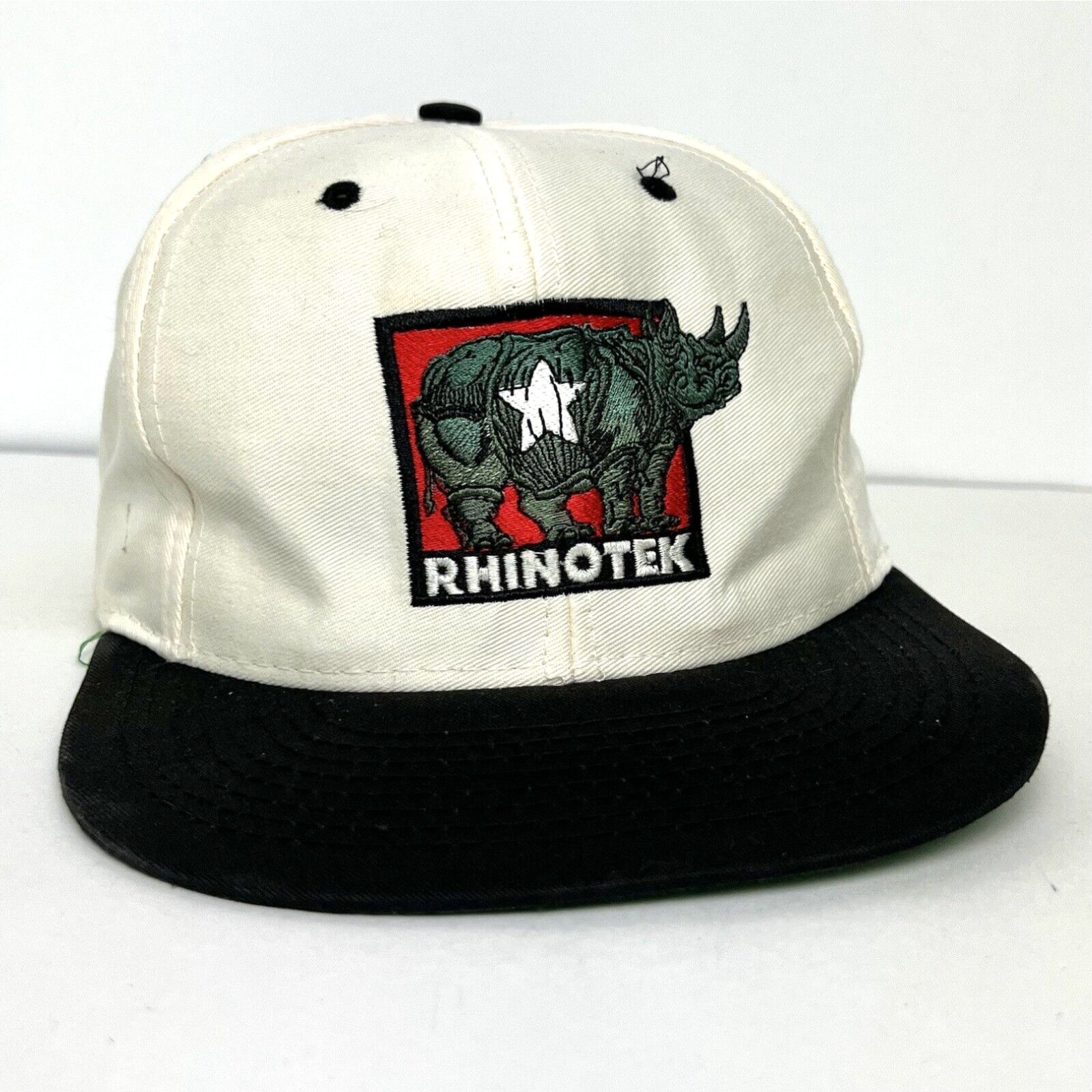 Vintage Vtg Rhinotek Heavy Duty Computer Products Hat Embroidered Logo ...