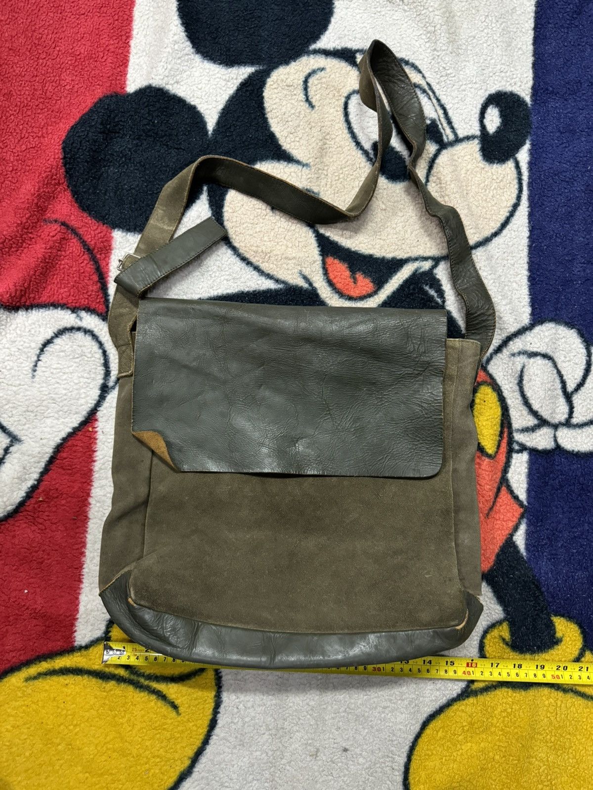 Japanese Brand ATSURO TAYAMA FULL LEATHER MESSENGER BAG | Grailed