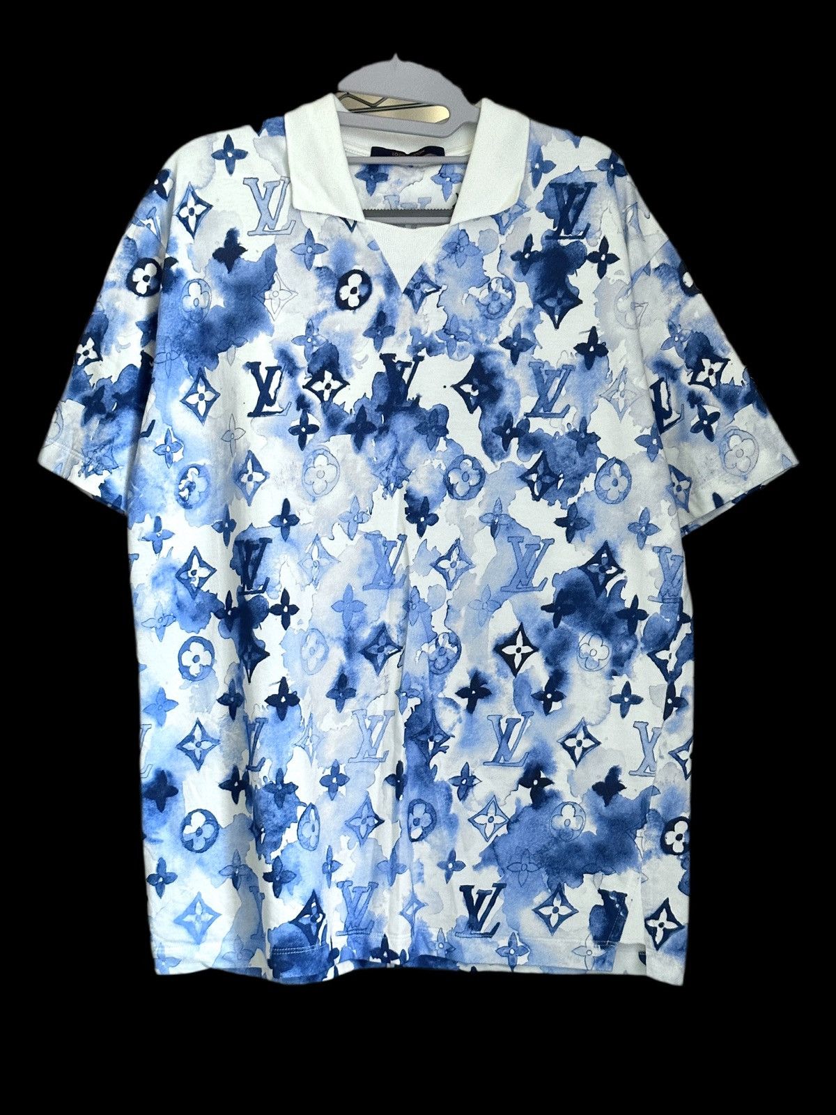 Louis Vuitton Louis Vuitton Monogram Watercolor Polo Shirt Limited ...