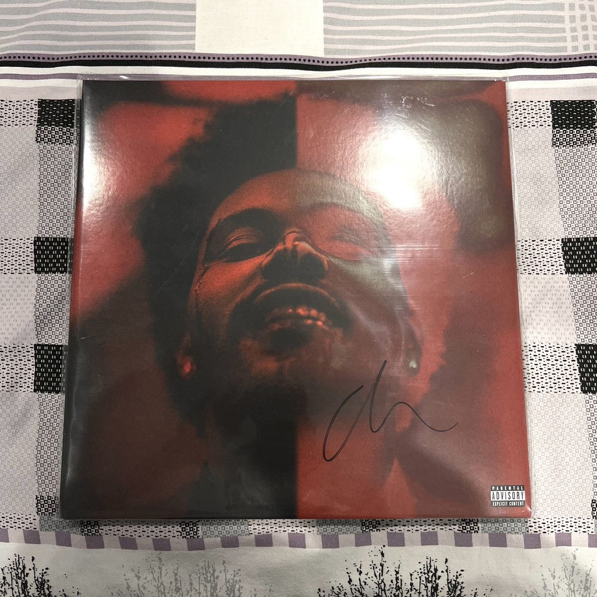The Weeknd The Weeknd After Hours Deluxe signed vinyl | Grailed
