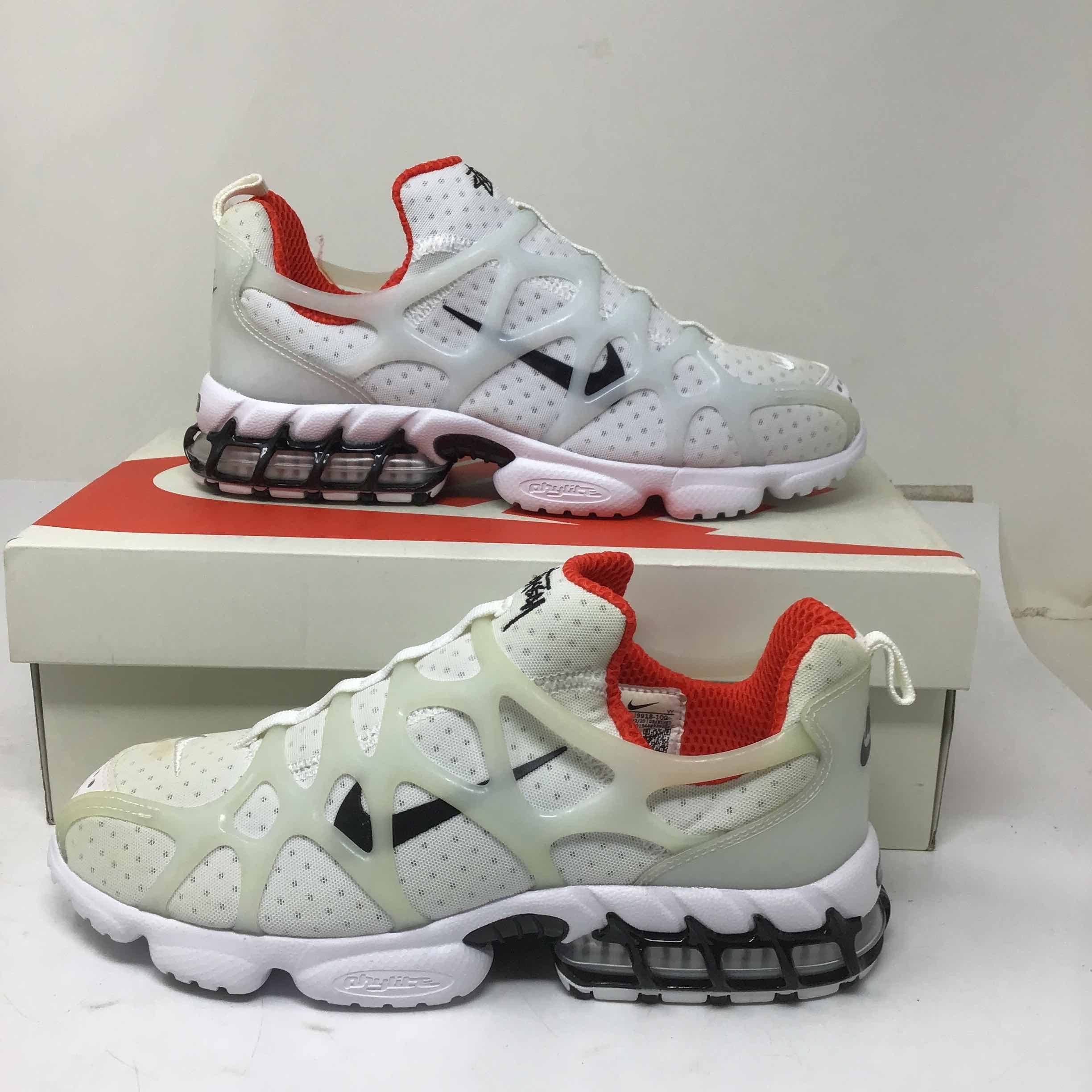 Nike Stussy x Air Zoom Spiridon Kukini White | Grailed