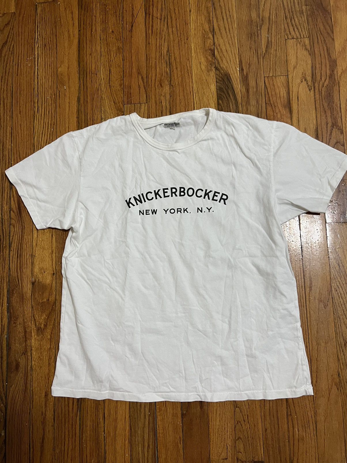 Band Tees × Knickerbocker Mfg Co Knickerbocker logo t shirts | Grailed