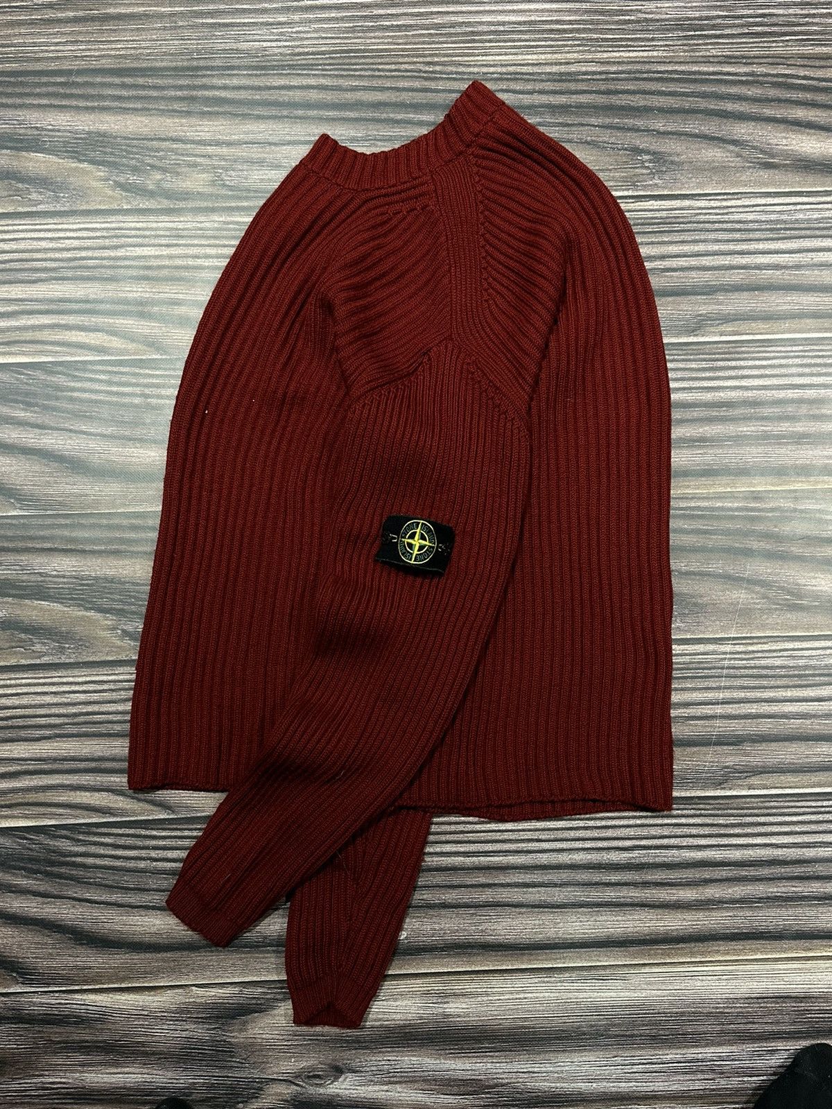 Italian Designers × Stone Island × Vintage Italian Designer Knitwear Stone Island MADE IN ITALY ...