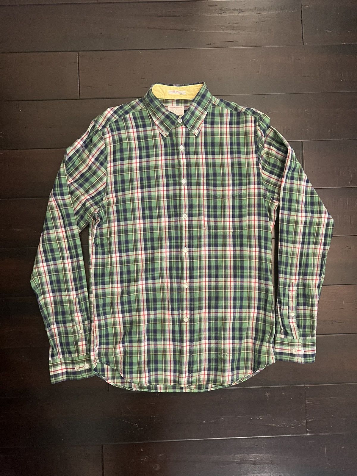 Gant Rugger GANT Rugger The Hugger Handloom Madras Oxford | Grailed