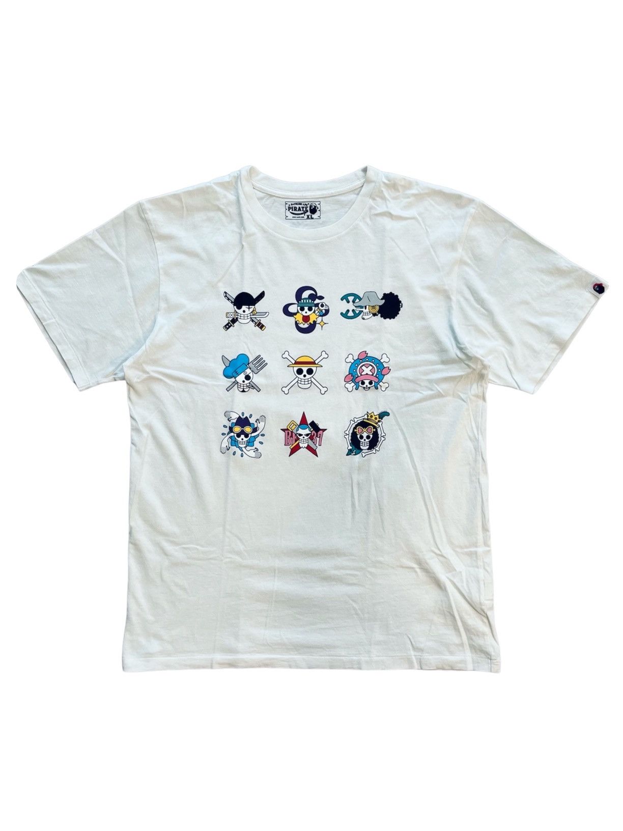 Bape × One Piece Bape x One Piece Flag Tee 2014 | Grailed