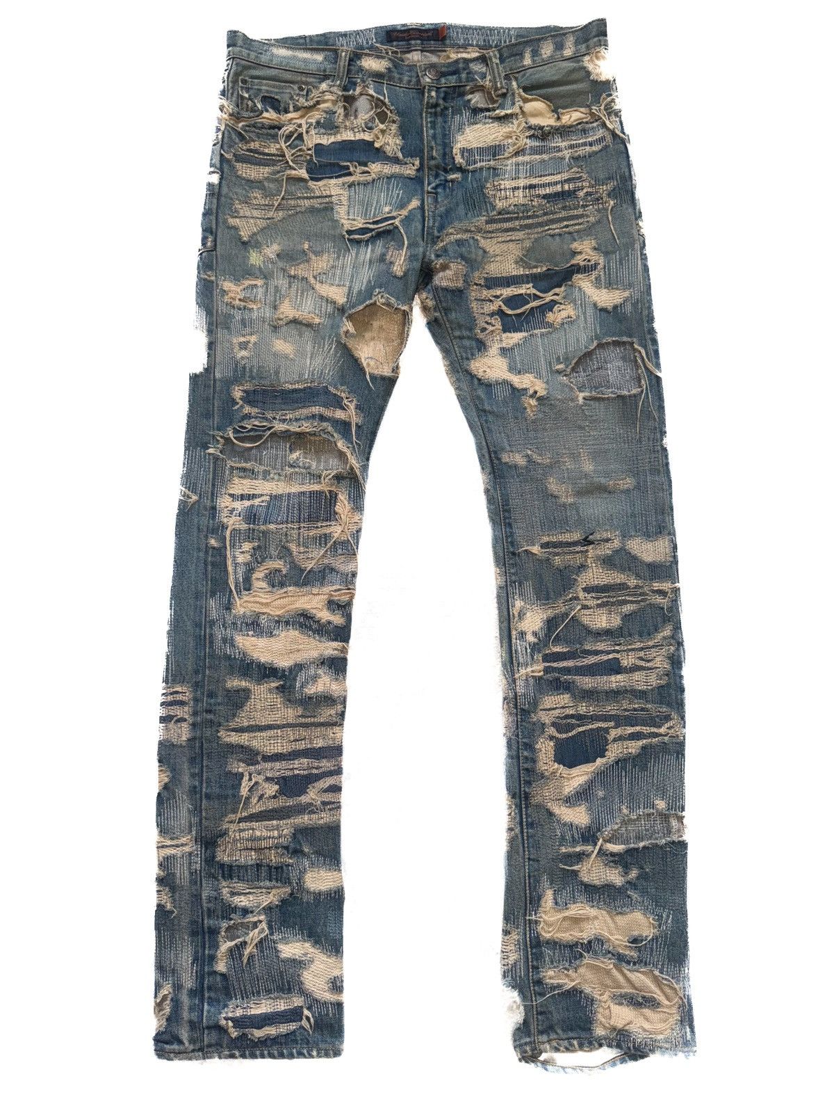 Undercover DELETING Undercover SS05 85 denim | Grailed
