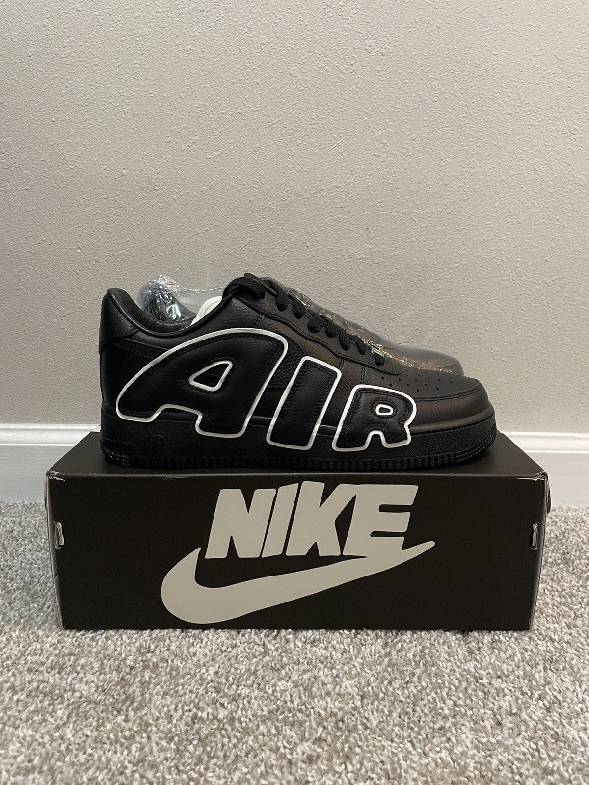 Nike CPFM Air Force 1 ‘Black’ (2024) | Grailed