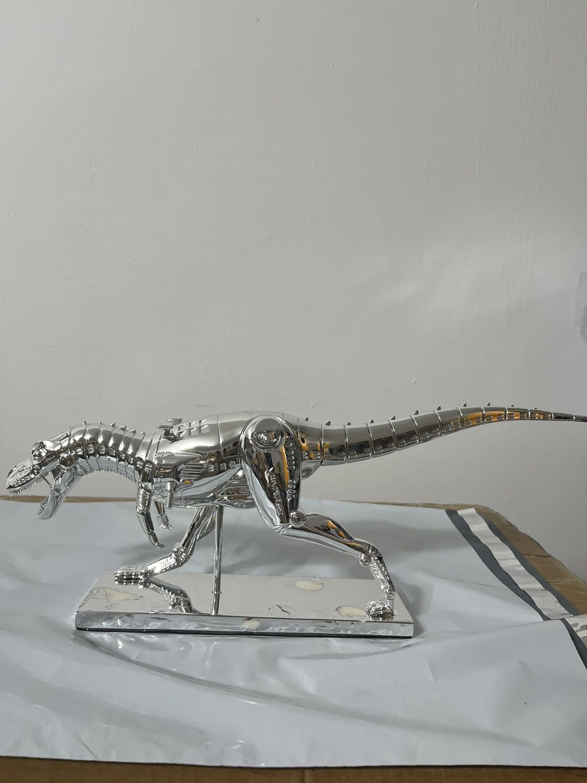 Club Sorayama Hajime Sorayama T-Rex Cyborg Dinosaur Figure | Grailed