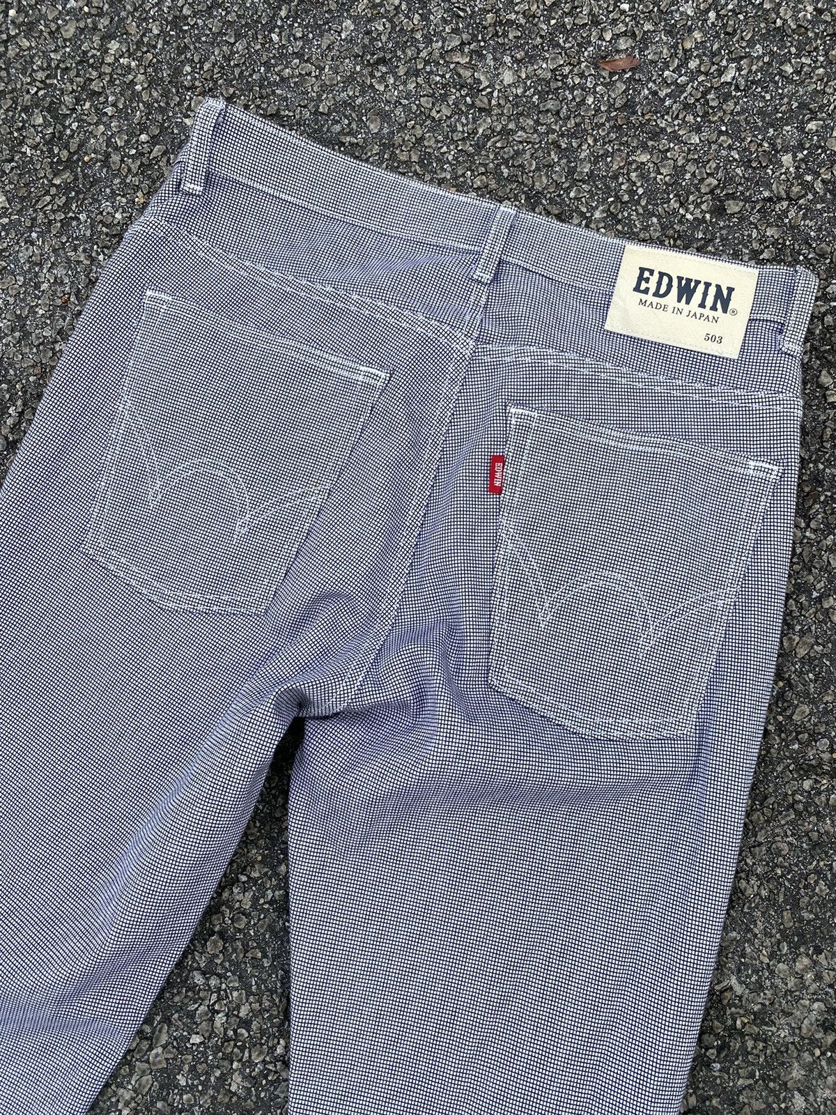 Edwin 🔥 Made in Japan 🔥 ️Vintage Edwin Checkered Pant | Grailed