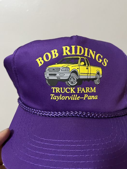 Vintage Bob Ridings Truck Farm Trucker Hat | Grailed