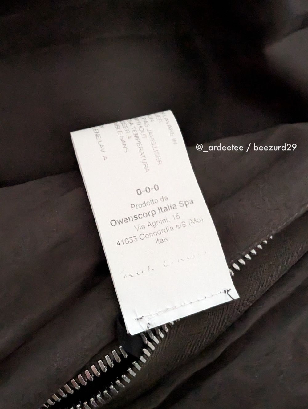 Rick Owens 💥SAMPLE HEAVY TWILL OUTERSHIRT/JACKET FW24 DARK DUST | Grailed