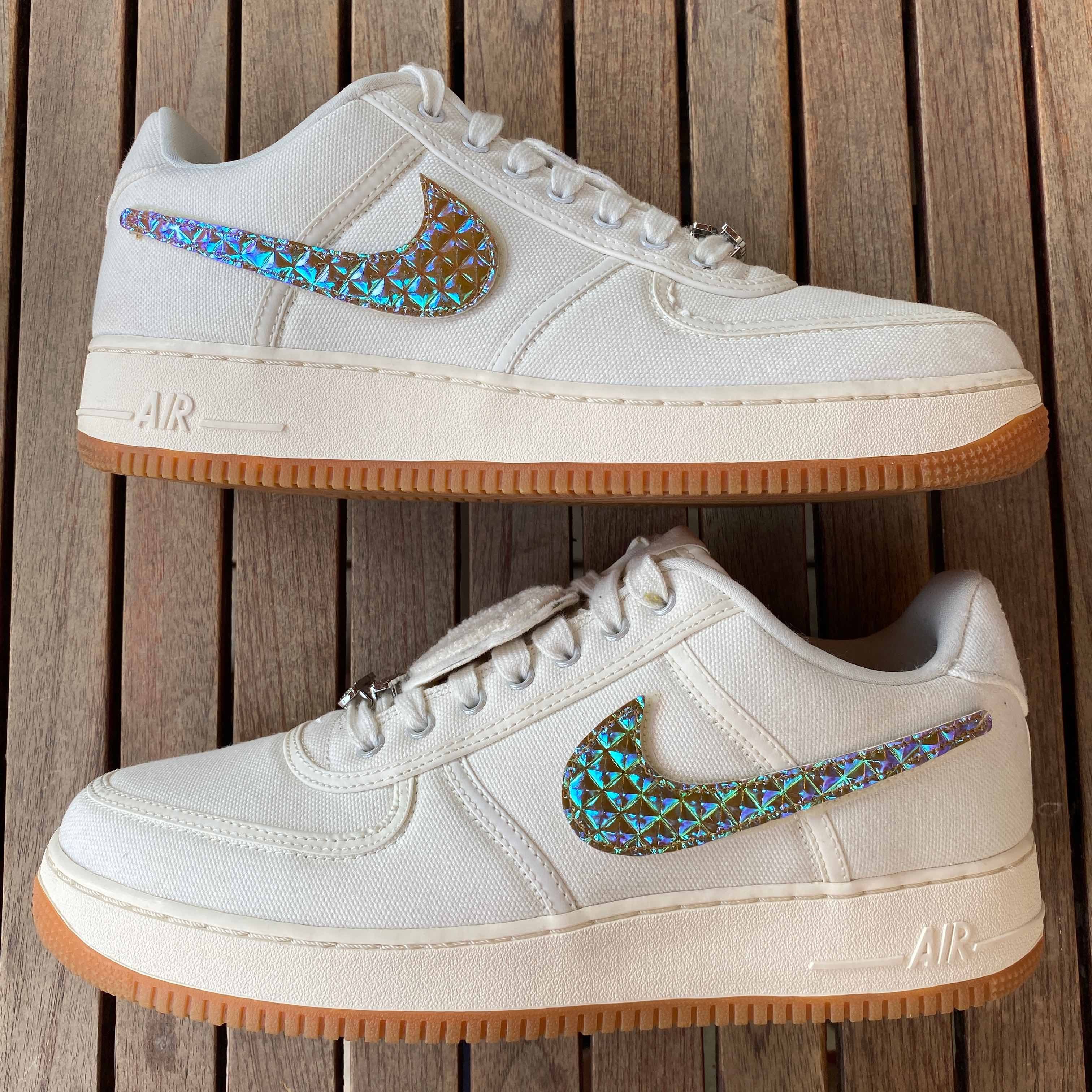 Nike Travis Scott x Air Force 1 Sail | Grailed