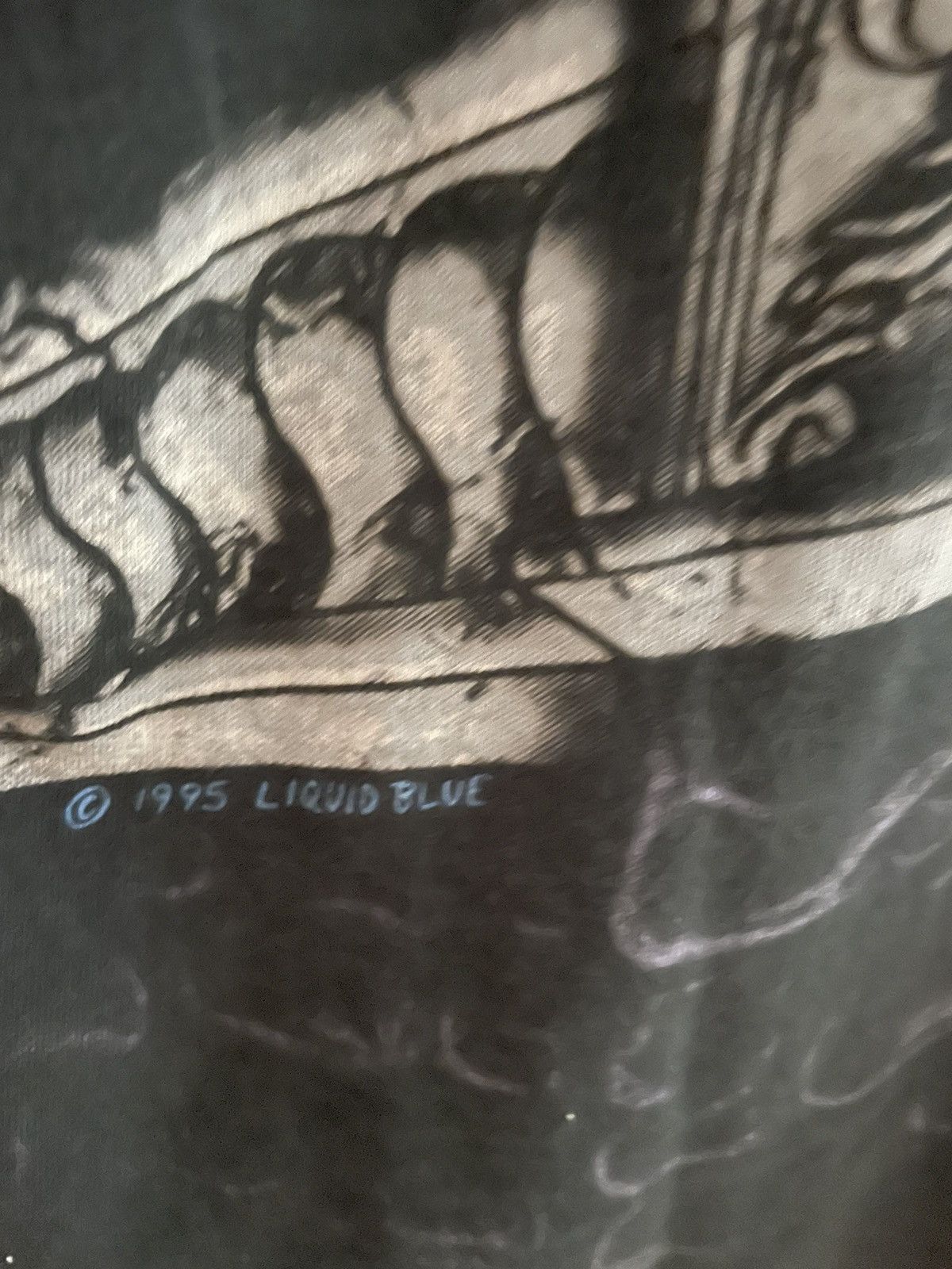 Liquid Blue × Streetwear × Vintage vintage 95 liquid blue gargoyle aop ...