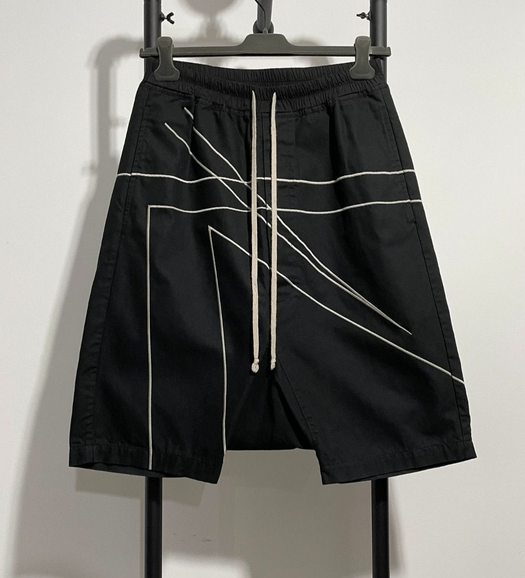 Rick Owens Rick owens folded line shorts | Grailed