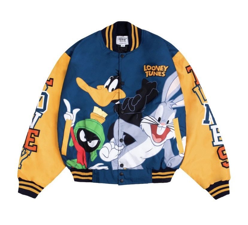 Bomber Jacket varsity jacket looney tunes be friend jacket varsity ...