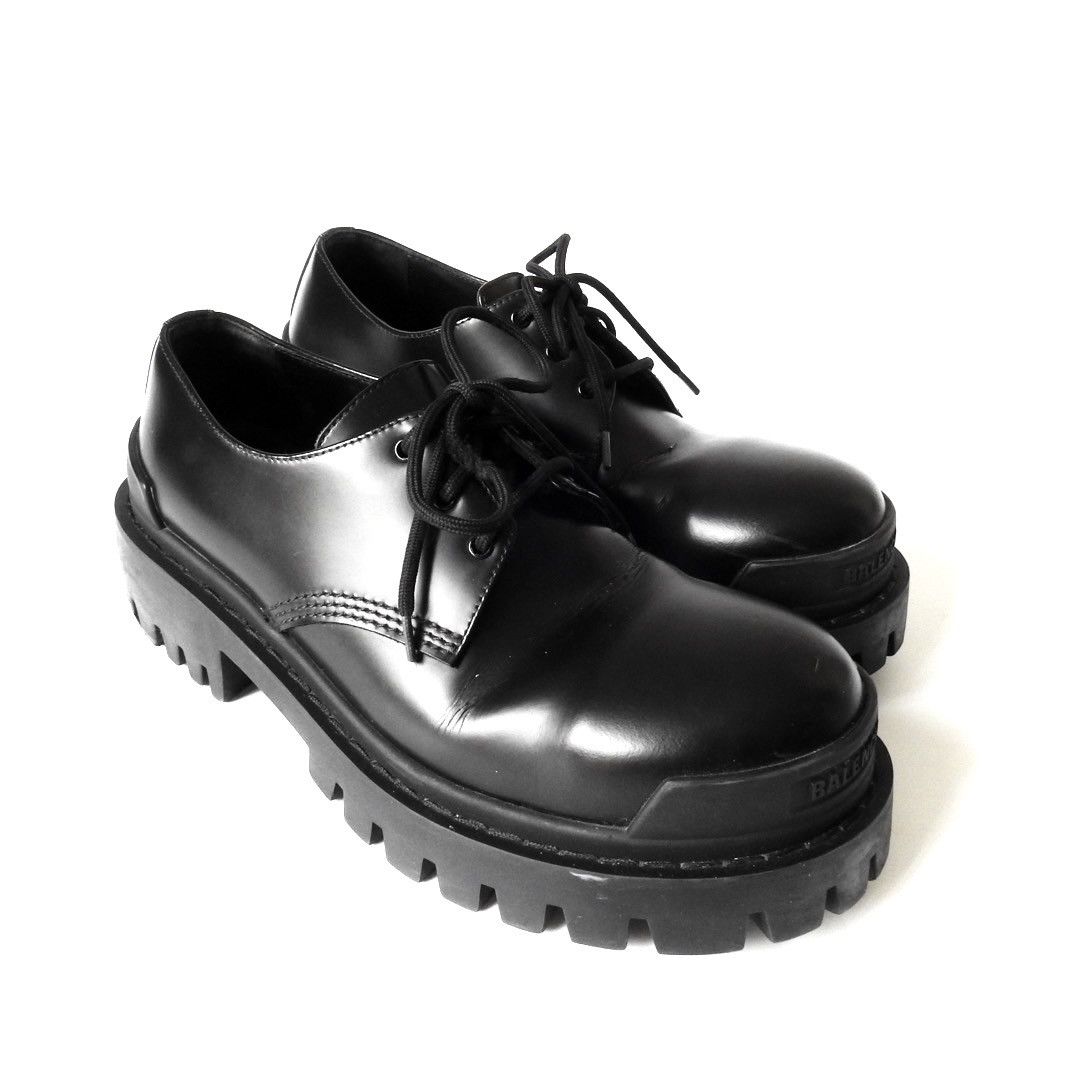 Balenciaga BALENCIAGA STRIKE DERBY BOOTS | Grailed